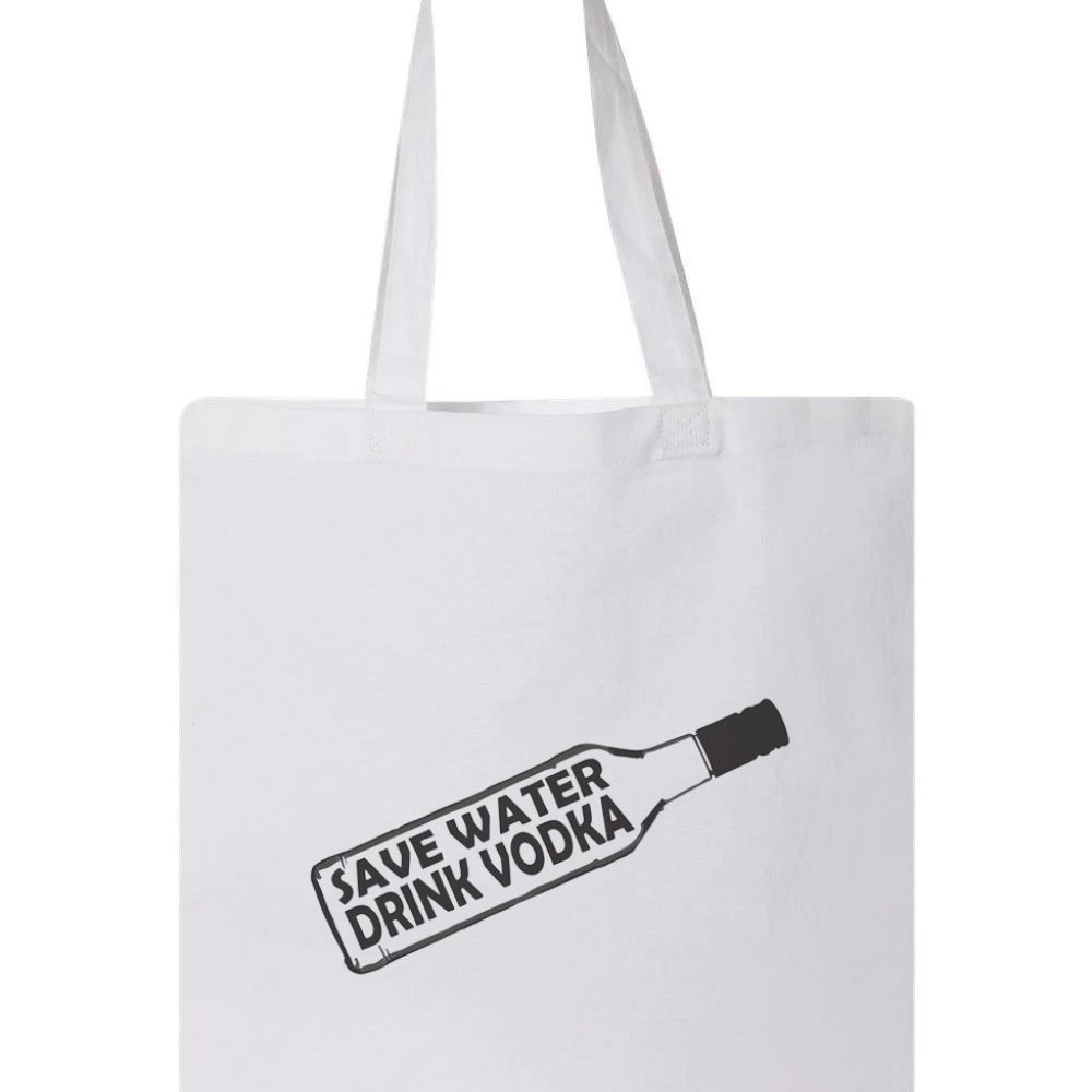 Aesthetic Save Water Drink Vodka Design - Gem